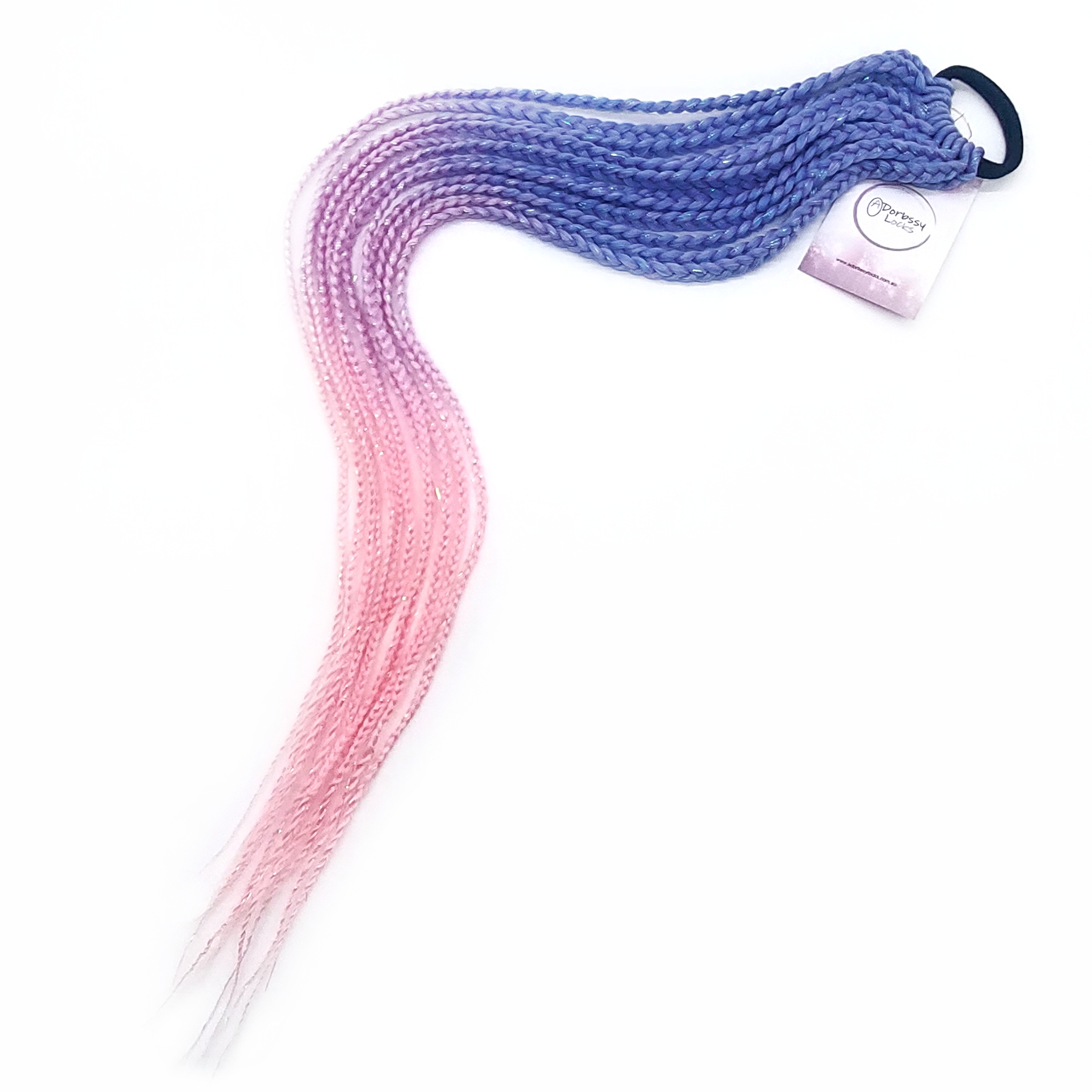 Braided Ponytails - Fairy Floss | Adorbssy Locks