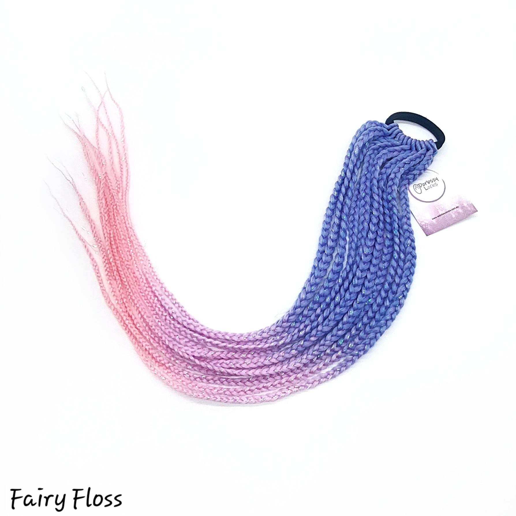 Braided Ponytails - Fairy Floss | Adorbssy Locks